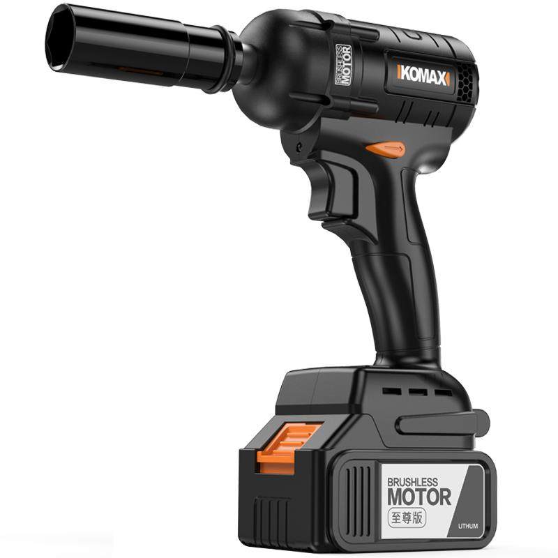 Brushless Electric Wrench Large Torque Impact Lithium Electric Wind Gun ...