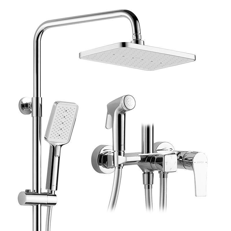 Wrigley Bathroom Four-Function Shower Bath Set for Home