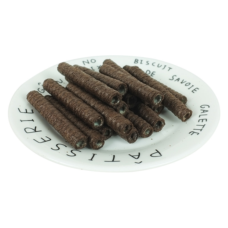 Want Want Black and White Egg Roll Snacks - Caramel Milk, Vanilla ...