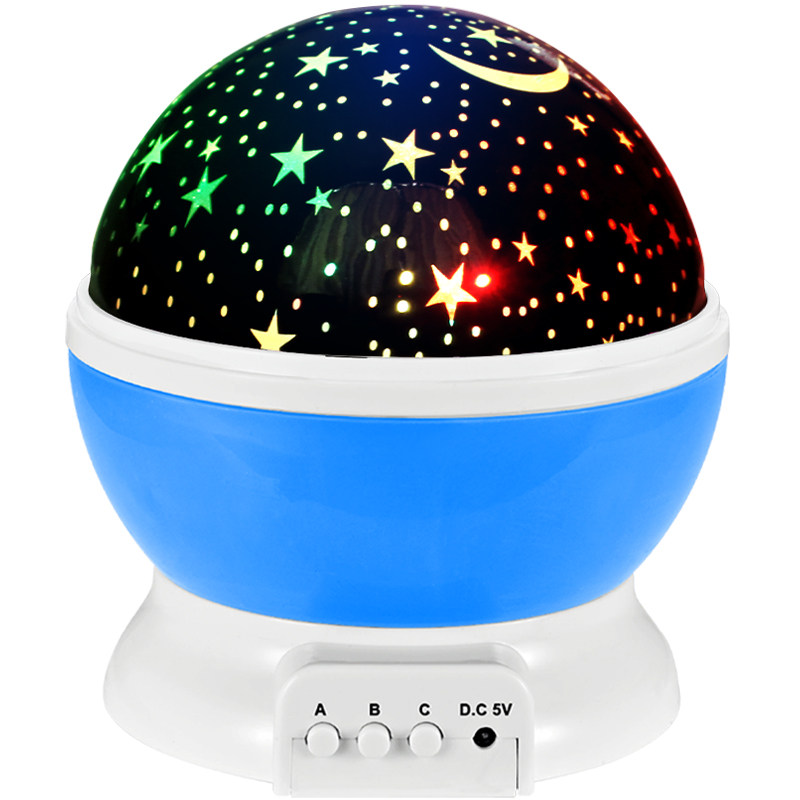 Starlight Projector - Rotating Ocean & Starry Sky Night Light