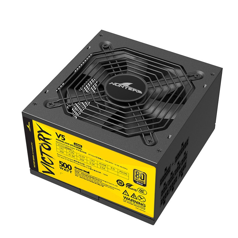 Alimentation Great Wall 650W Gold - Modulaire Complète G6 pour PC de Bureau