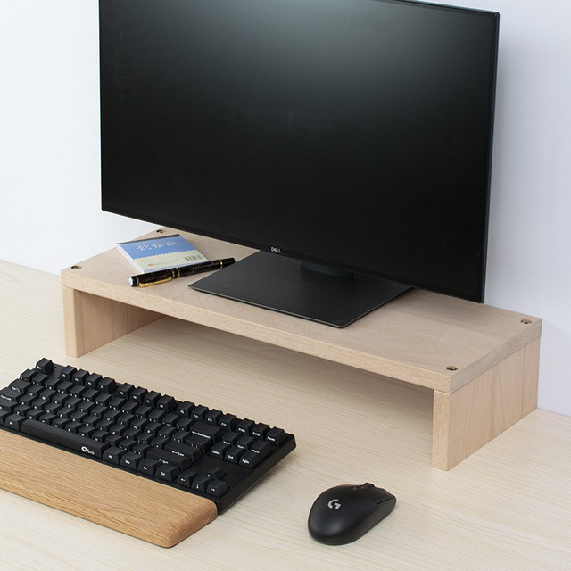 Tabletop computer display increases the solid wood screen high -rise ...