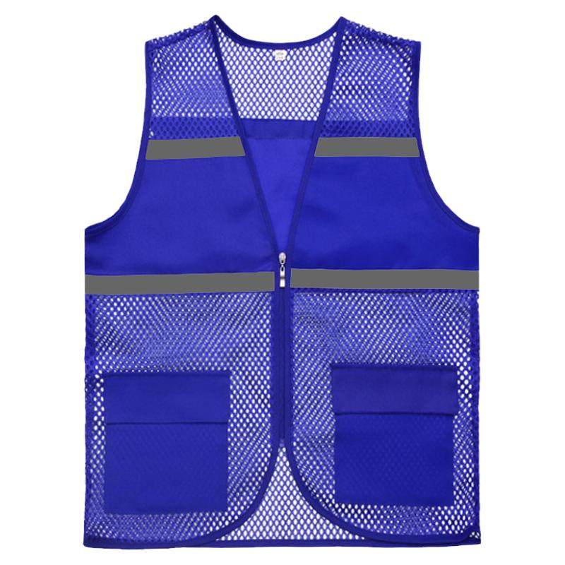 Reflective Safety Vest - Breathable Mesh Vest for Construction Workers