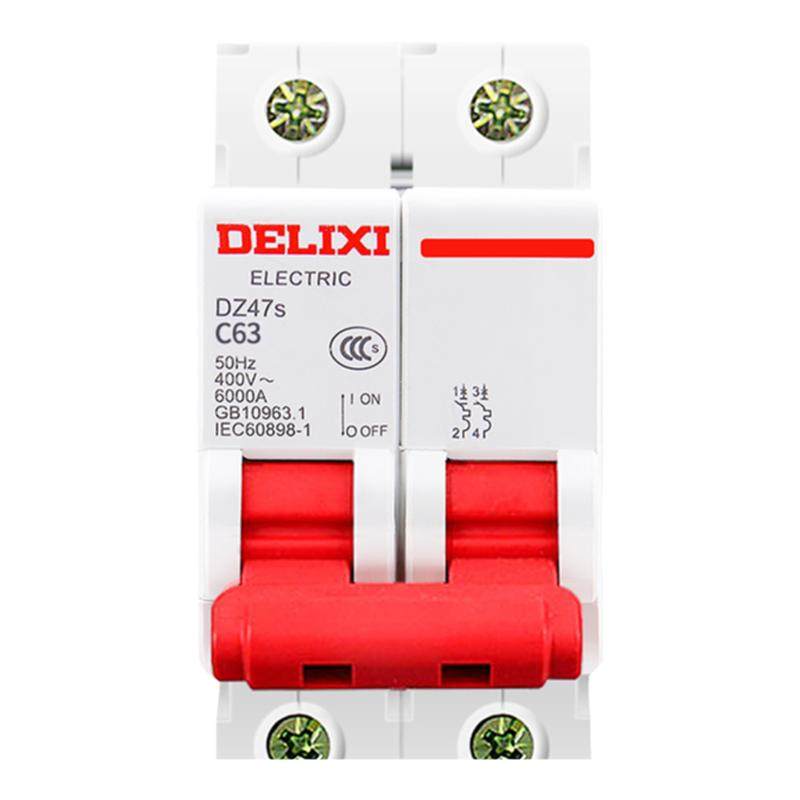 Delixi Small Circuit Breaker Leakage Protector DZ47-63A for Home Protection