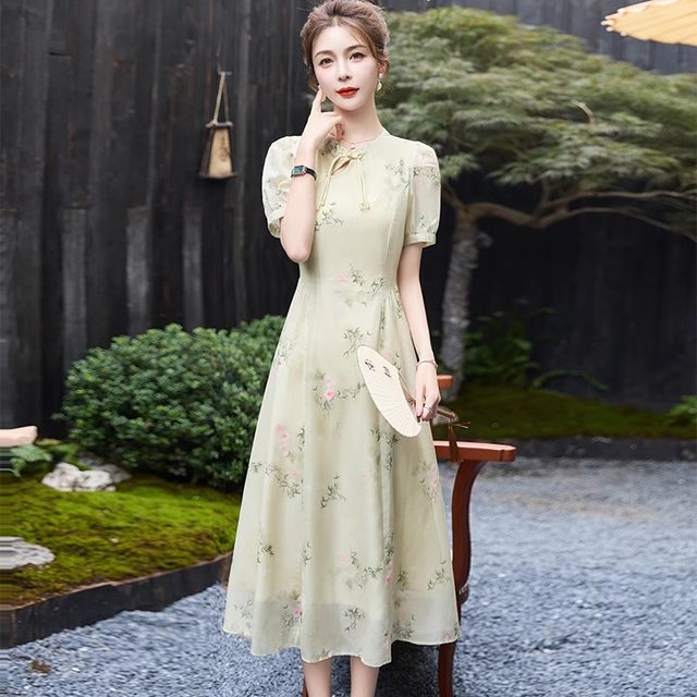 New Chinese national wind dress 2024 summer new high -end exquisite ...