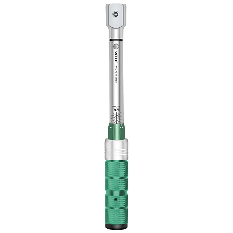 Adjustable High-Precision Torque Wrench with Replaceable Head