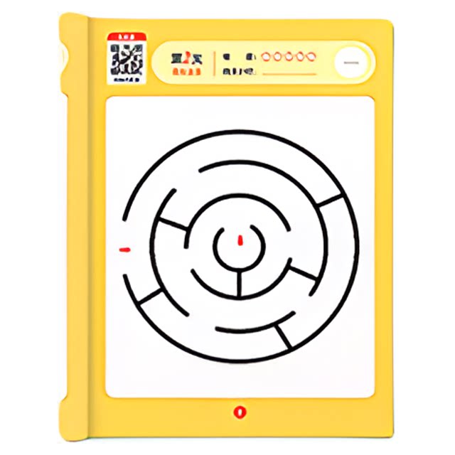 Labyrinth training book Children's concentration training puzzle game ...