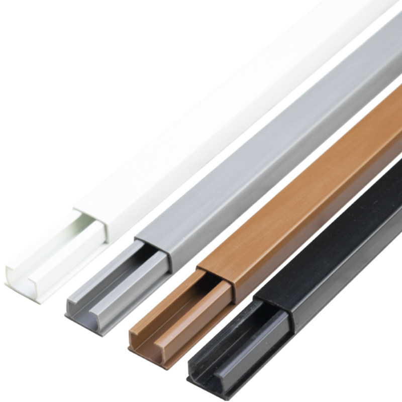 Aiso Mini PVC Wiring Trough - Invisible Cable Management