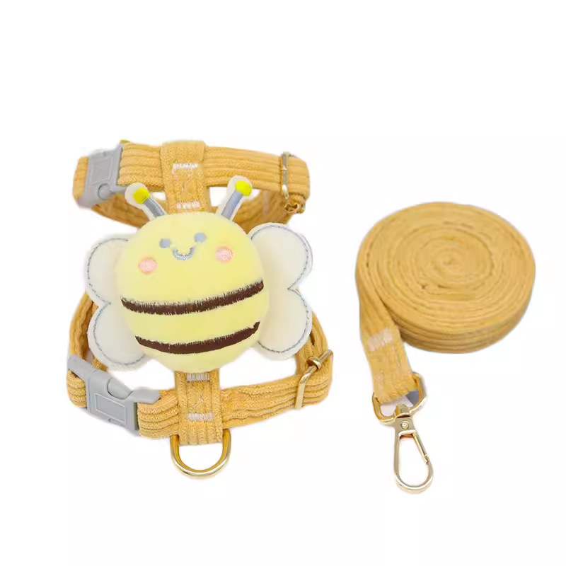 Hachimi Cat Leash - I-Shaped Harness for Cats & Rabbits