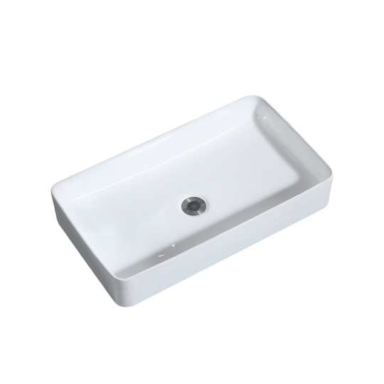 Menage Keramisk Vask - Enk Hull Vask for Baderom eller Balkong