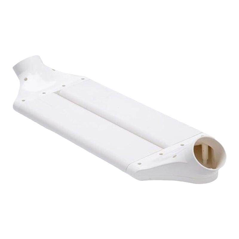 Bathroom Exhaust Vent Lintel - 75mm Square ABS Pipe