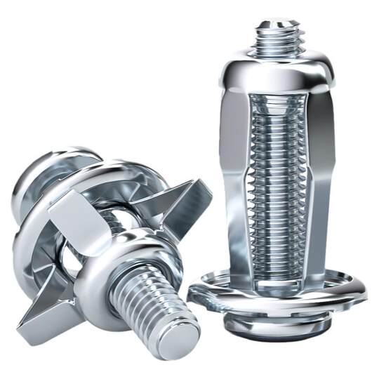 Petal Expansion Screw Nut Blind Rivet Screw Fixing Buckle Hollow Iron ...