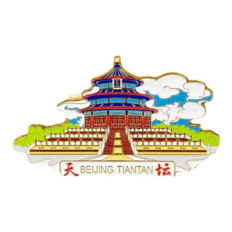 Beijing Travel Refrigerator Magnet - Summer Palace, Temple of Heaven ...