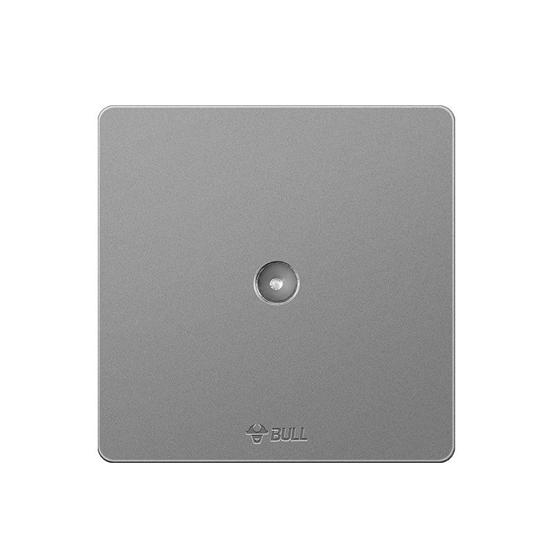 Bull G12 Gray 86 Type TV Antenna Socket Panel