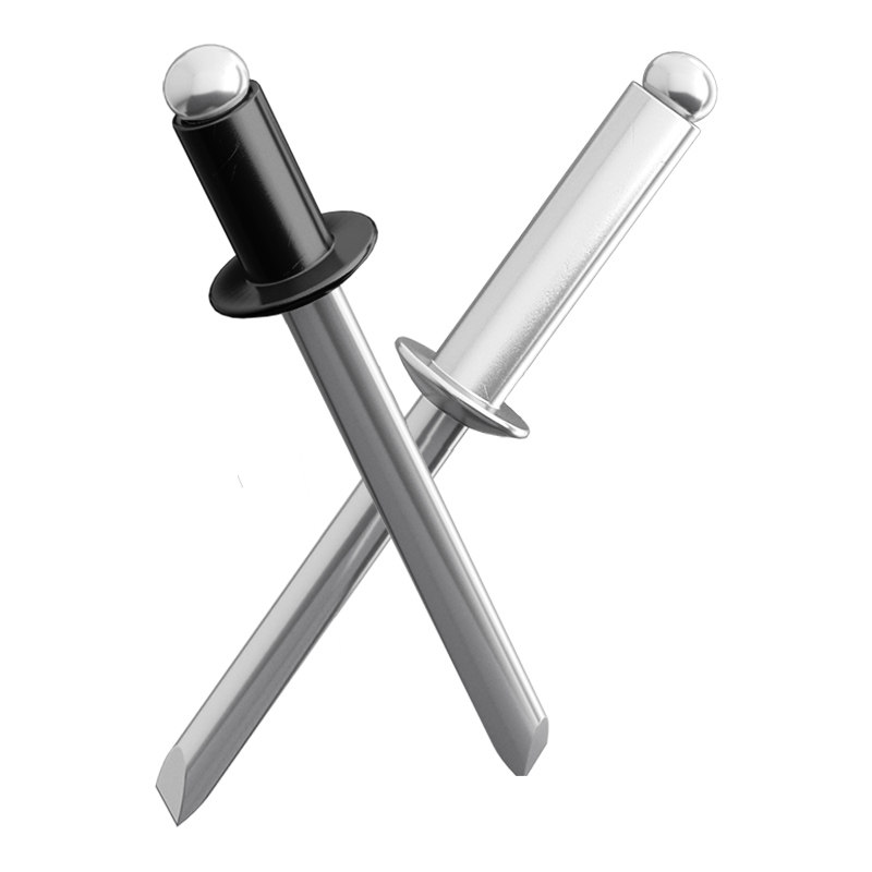 Rivets aveugles en aluminium Barrett - M2.4 M3.2 M4 M5 M6 - Tête ronde ...