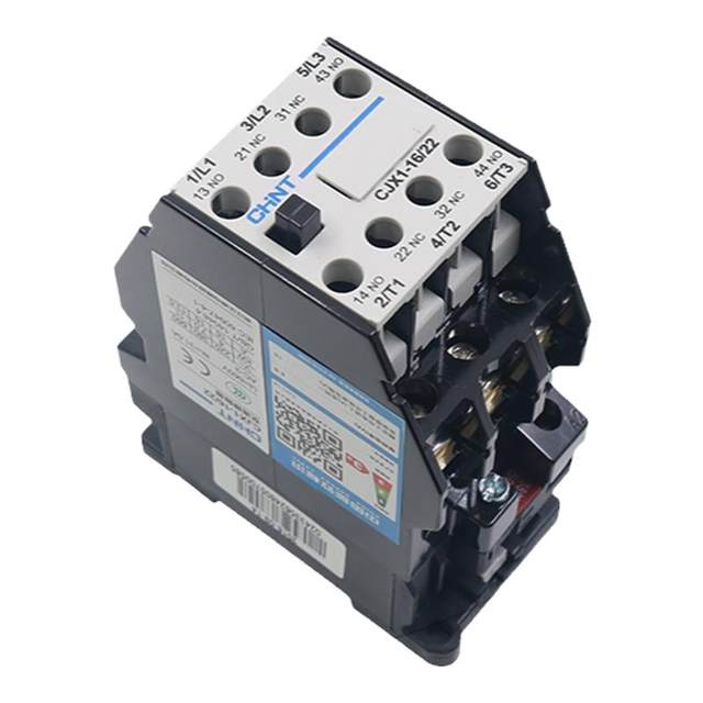 ChNT Zhengtai CJX1-16/22 AC contactor single phase 220V three phase 380V 16A silver dots 110V 36V