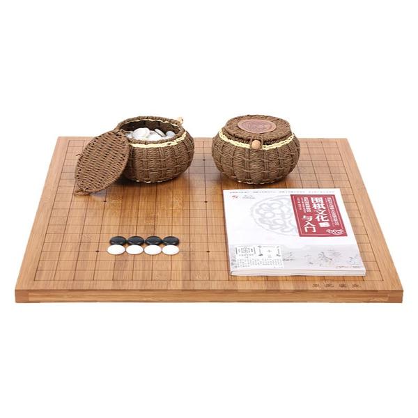 Dual-element go suit fine porcelain art weaving basket gobang ...