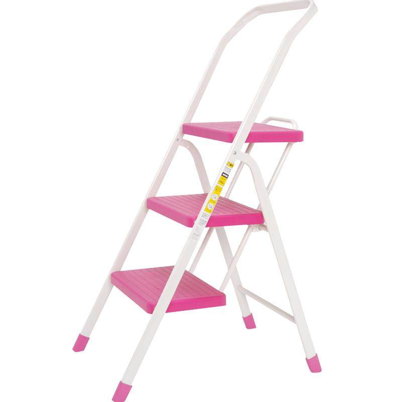 Alice Home Folding Ladder - Indoor Herringbone Telescopic Stair ...