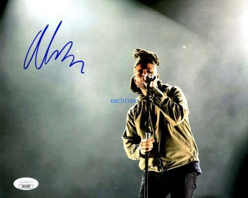 Купить The Weeknd Autograph подпись фото сертификатом в интернет ...