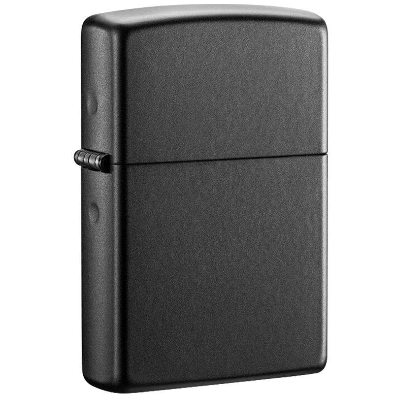 Zippo 218 Black Matte Kerosene Lighter - Official Zippo Store