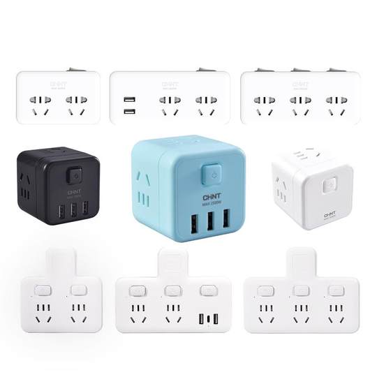Chint Transfer Sub-Plug Porous Wireless Wired Row Plug | Multi-Function ...