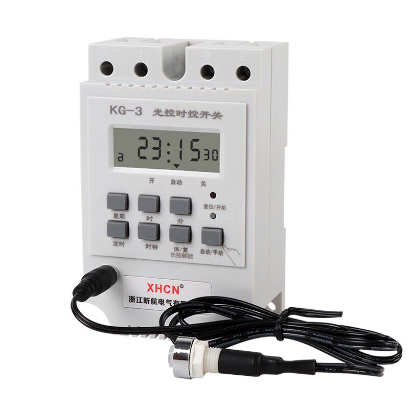 Xinhang Light Control Time Switch - 220V Intelligent Sensor Controller