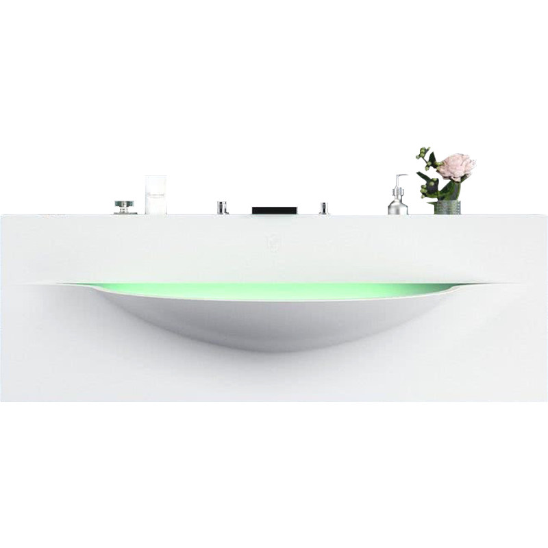 Weibo Artificial Stone Wall-Mounted Wash Basin - Creative Art Basin Column