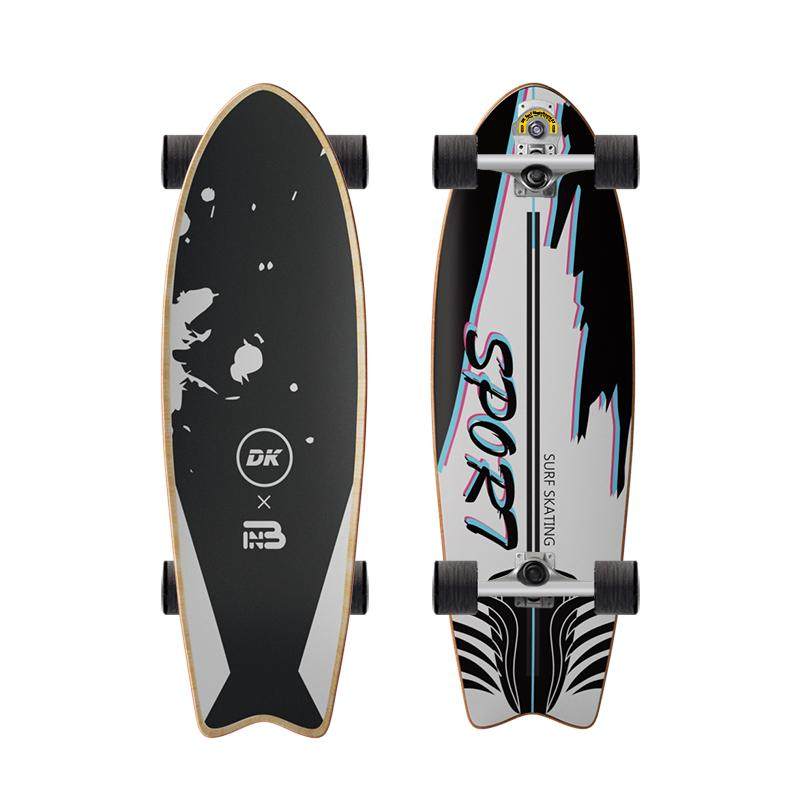 Dk land surfboard s7 – surf-skateboard für anfänger bis profi