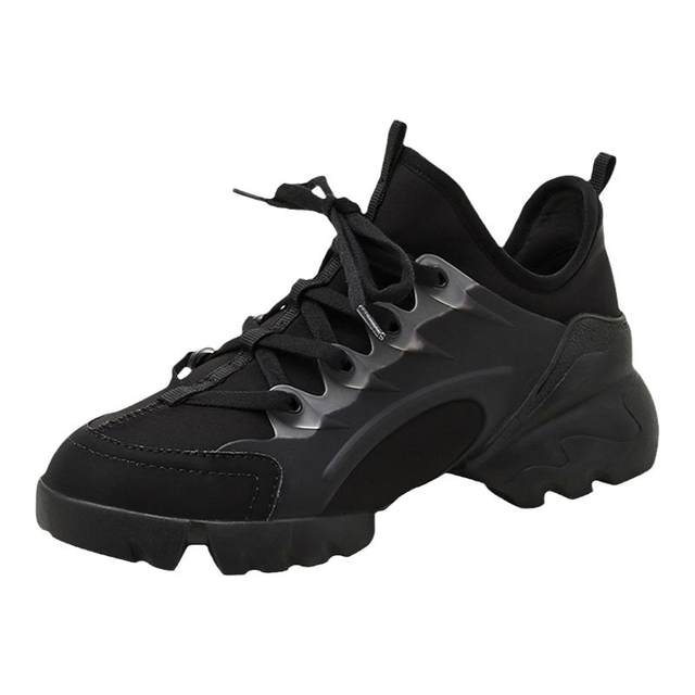 ZHR is the new thick-soled heightening daddy shoes for women, genuine ...