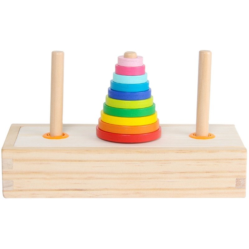 Mumm Wooden Hanno Tower 10-Story Thinking Game