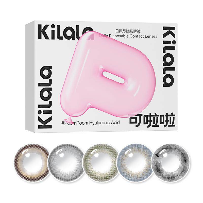 Kilala Can La La Hyaluronic Acid Color Contact Lens - 10 Pieces