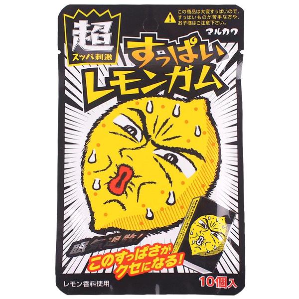 Marukawa super sour chewing gum imported from japan | Marukawa (japan ...