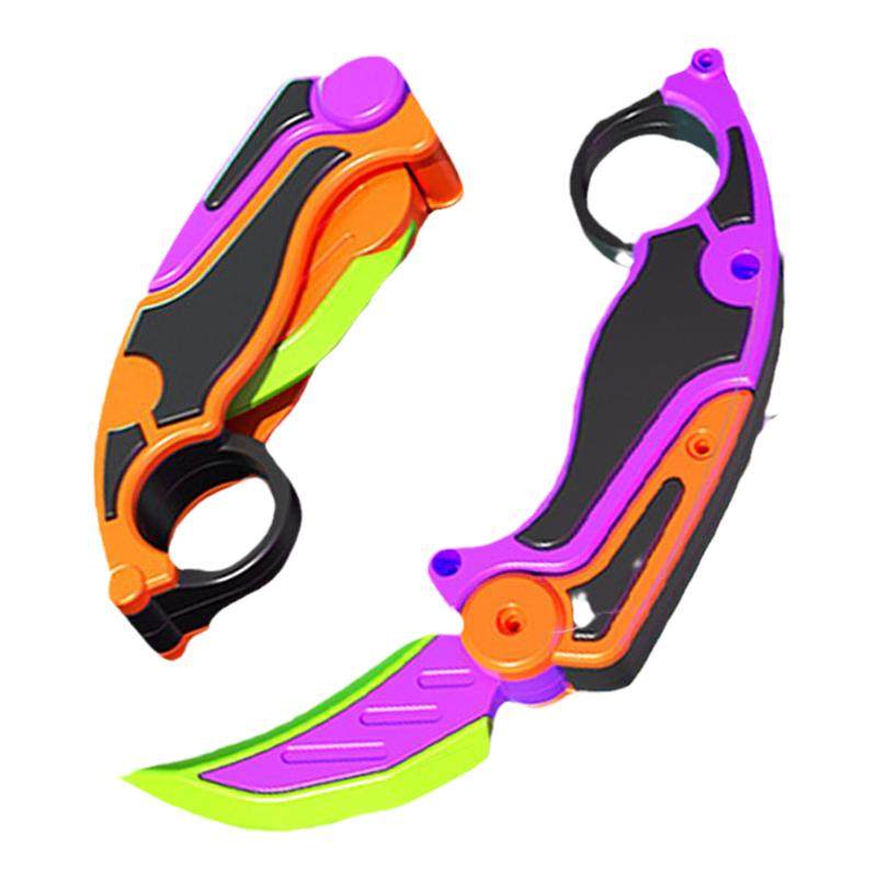 Cool Carrot Claw Knife 3D Printed Gravity Little Rob Claw Knife Gun ...