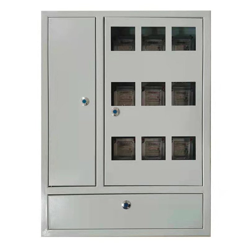 9 Households Iron Meter Box Prepaid - Concealed Surface Installation ...
