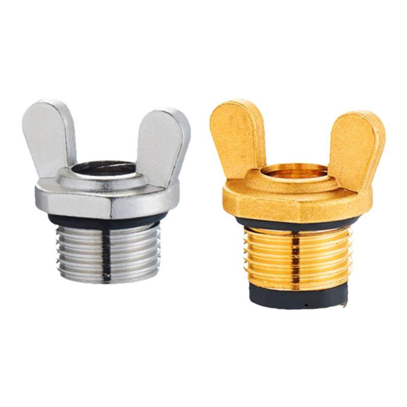 Water Pipe Blocking Head Shower Plug - 4-Point Blocking Cap, All-Copper ...