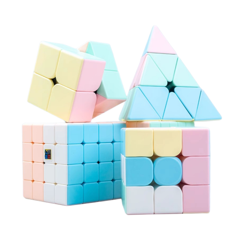 Moyu macaron cubo di rubik set 2° 3° 4° 5° ordine giocattoli educativi