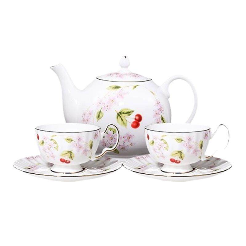 Aynsley bunga sakura mekar set teh sore inggris cangkir teh cangkir ...