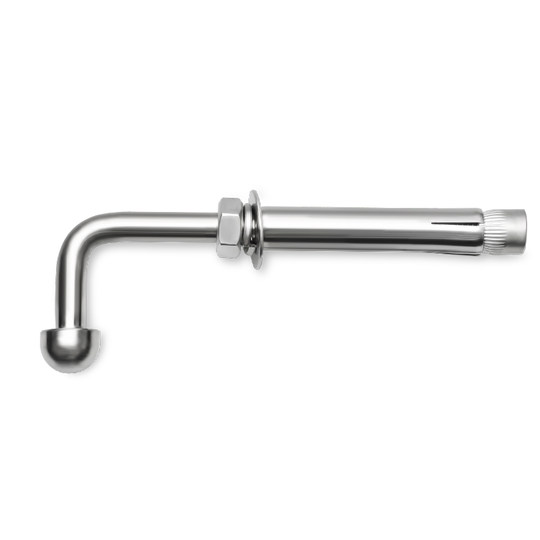 Expanded L-Shaped Settlement Observation Point Nail | Stainless Steel ...