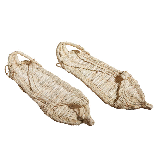 Hand-Woven Red Army Straw Sandals | Retro Hemp Shoes for Men and Women ...