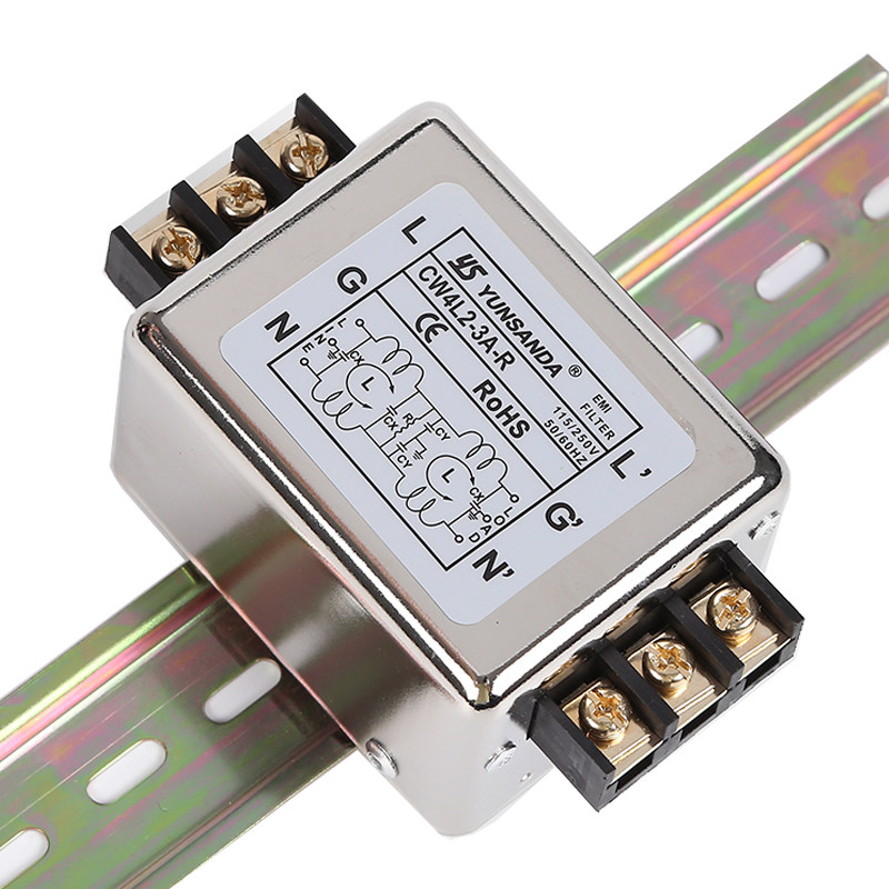 Filtro de potencia montado en riel monofásico de 220 v yunsanda de ...