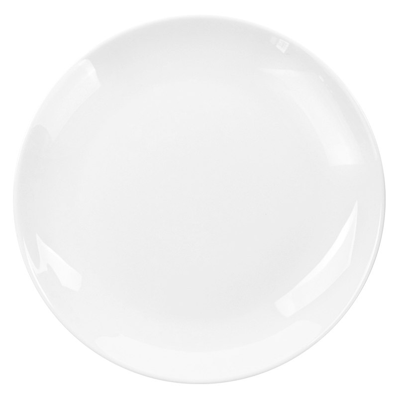 Plato Zi Ning 10 de porcelana china - Vajilla de estilo europeo blanca