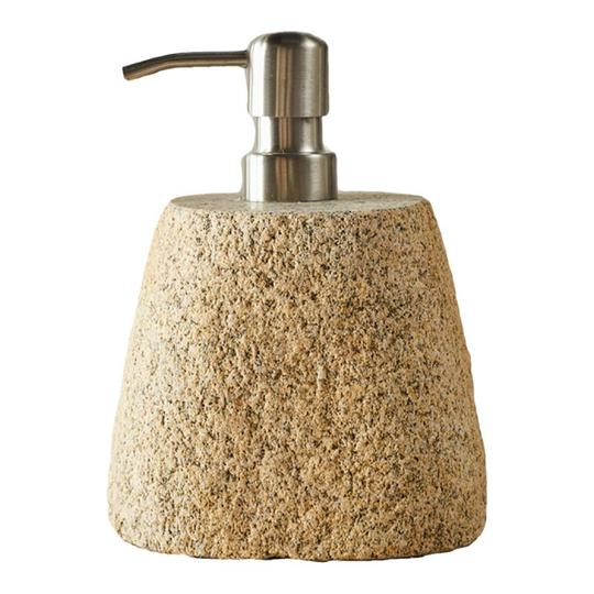 Retro Pebble Soap Dispenser - European Style Bathroom Decor