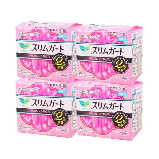 Kao/Kao Le Ya Japan Imported S Series Daily Sanitary Napkins - 25cm, 19 ...