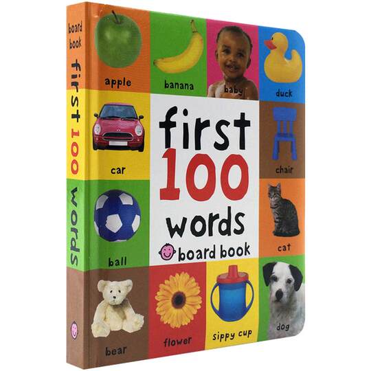 Children's English Word Book - First 100 Words