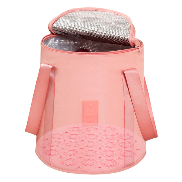 Portable household foldable thermal insulation over-calf foot bath ...