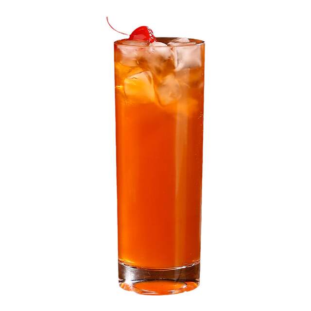 Lightly bottomless glass cup cocktail glass simple long drink cup ...