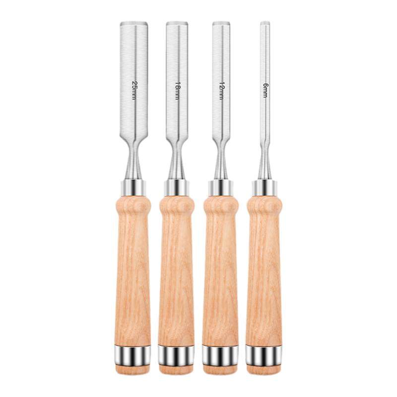 Wooden Handle Chisel Woodworking Chisel Wood Chisel Flat Shovel Steel ...