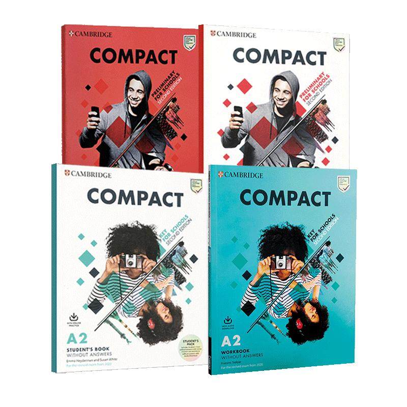 Cambridge Compact Key for Schools A2/B1 - Préparation aux examens KET PET