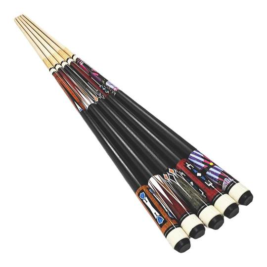 Fancy Nine-Ball Billiard Cue Set with Big Head - American Cue Stick for ...