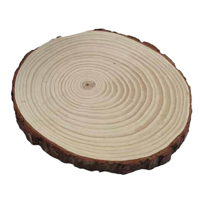 Orth Round Wood Slices - Natural Pine Wood for DIY Crafts & Photo Props
